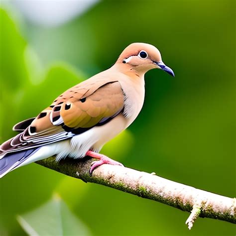 Premium AI Image Mourning Dove Bird