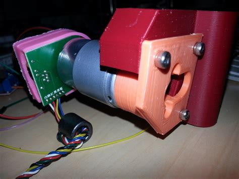 D Printed Change Your Stepper By A Servo DC Motor On Prusa I X Axis By Misan Pinshape