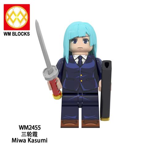 Anime Jujutsu Kaisen Miwa Kasumi Wm2455 Minifigures Brixtoy