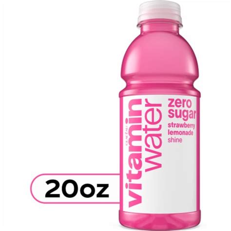 Vitaminwater Zero Sugar Shine Flavored Bottled Water 20 Fl Oz Metro