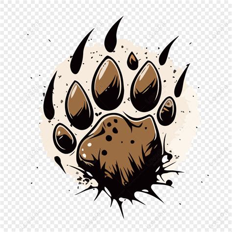 발톱 자국상표만화클립 아트 Png 일러스트 무료 다운로드 Lovepik