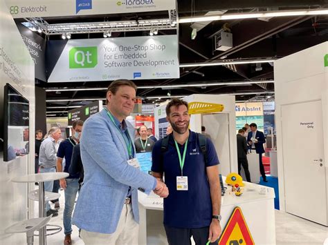 Witekio And Qt Celebrate Partnership At Embedded World 2022