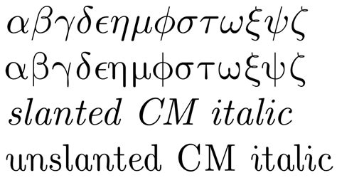 Fonts Upright Italics Math Mode TeX LaTeX Stack Exchange