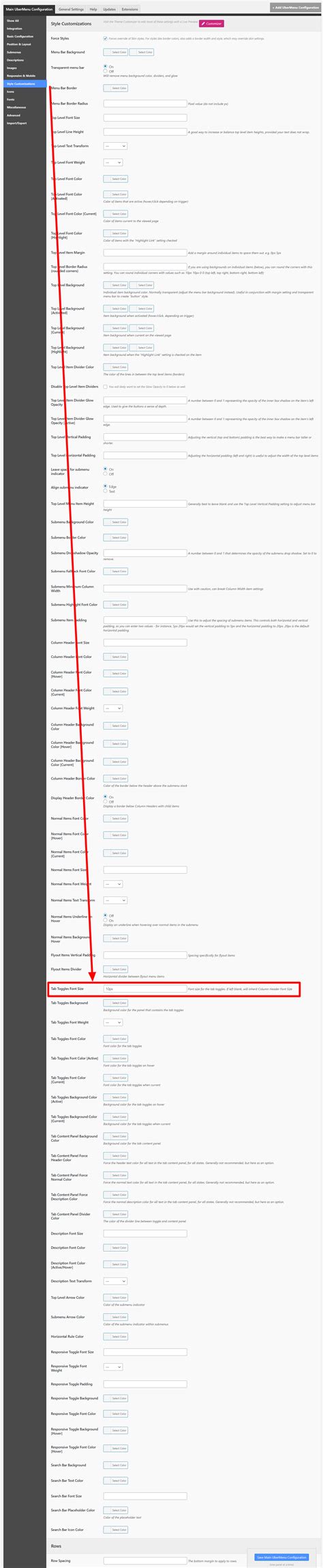 Mobile Text Size Ubermenu Support Themeco Forum