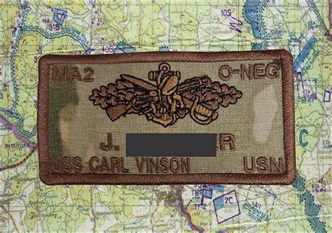 Seabee Warfare Flak Plate Carrier Patch