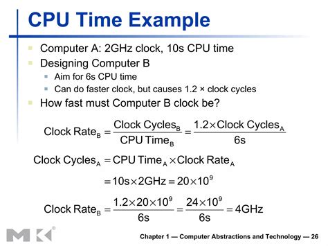 Chapter 1 Computer Abstractions And Technology Ppt