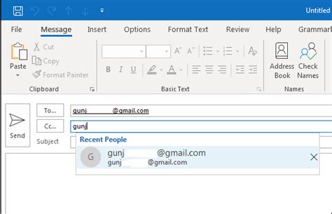 Tips For Using Outlook 2016s Autocomplete List Efficiently