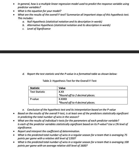 Solved Dep Variable Model Method Date Time No