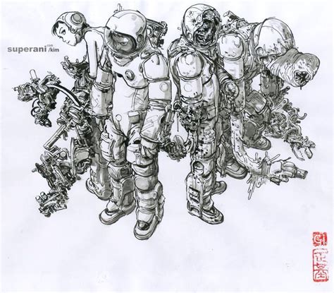 Artist Kim Jung Gi Sketches Junggi Kim Kim Jung