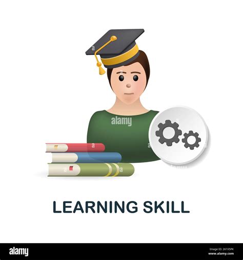 Learning Skill Icon 3d Illustration From Cognitive Skills Collection Creative Learning Skill