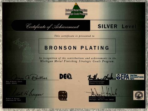 Zinc Plating Rack Plating And Clear Chromates Bronson Plating Company