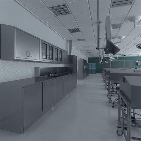 3d Anatomy Laboratory Dissection Tables Model