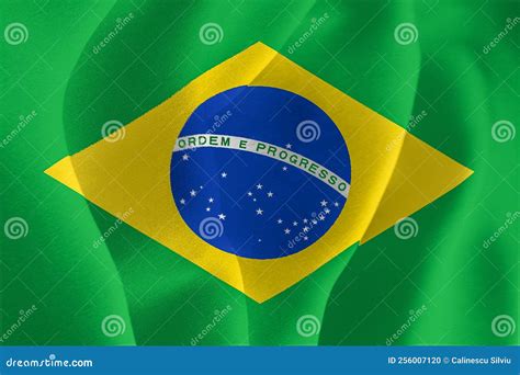 Brazil Flag Design 3 Stock Illustration Illustration Of Brazil 256007120