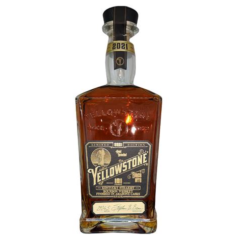 Yellowstone Limited Edition 2021 Bourbon Whiskey 750ml Liquor Freight