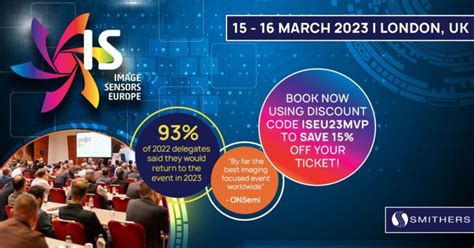 Image Sensors Europe 2023 Major Challenges And Breakthroughs In Image