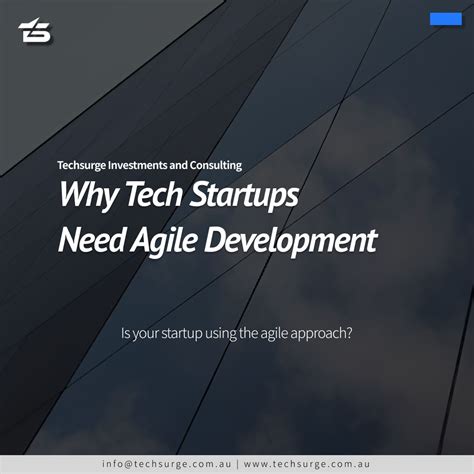 Techsurge Investments And Consulting On Linkedin Agiledevelopment Techstartups