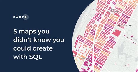 [oc] 5 Maps And Visualizations You Didn T Know You Could Create With Sql