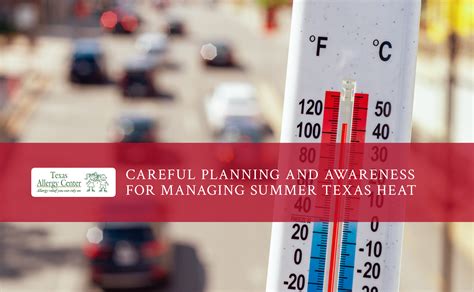 Managing Summer Texas Heat With Asthma Texas Allergy Center