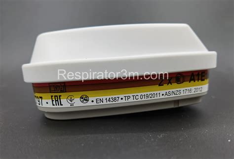 Средства защиты Respirator3m.com: фильтр (патрон) 3м™ 6096 (a1e1hgp3)