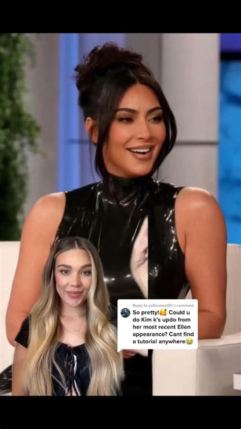 Kim Kardashian Updo Hairstyles 2022
