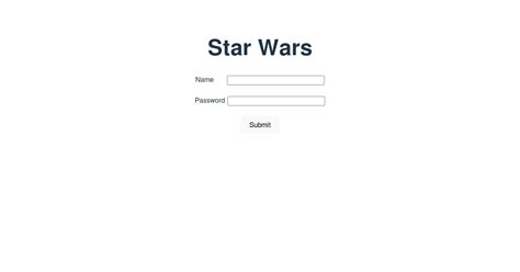 Star Wars Codesandbox