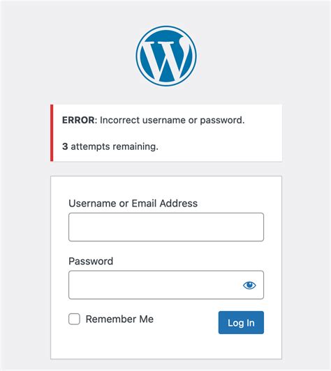 Limit Login Attempts On Wordpress How To Do It Tutorial