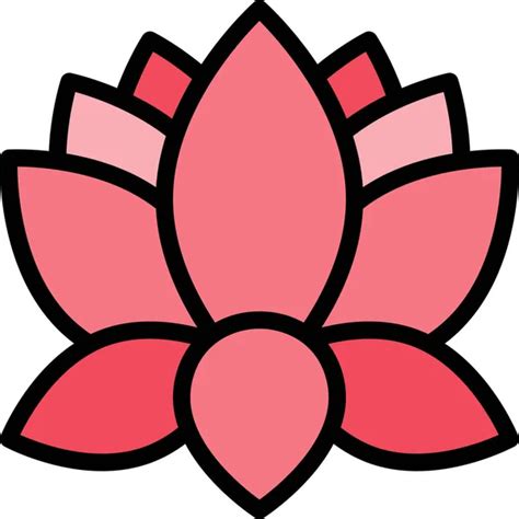 100 000 Lotus Flower Icon Vector Images Depositphotos