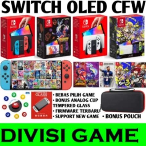 Jual Nintendo Switch Oled Cfw 512gb Full Games Switch Oled Cfw Di