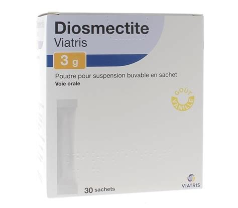 Diosmectite Mylan 3g Générique Du Smecta Contre La Diarrhée