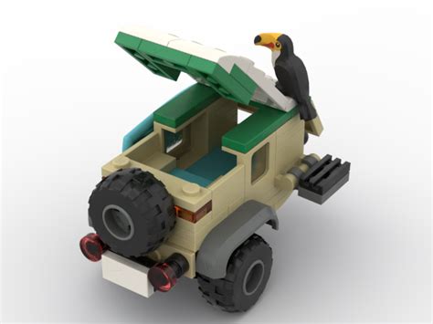 Lego Moc Teardrop Trailer By Designdad Rebrickable Build With Lego