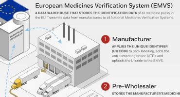 How Does The Falsified Medicines Directive FMD EU Directive Supply Chain Work Barcode