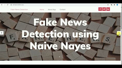 Fake News Detection Using Machine Learning Naive Bayes Python Project
