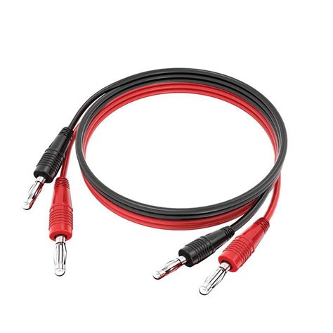 Red And Black 4mm Banana Lead Extenders