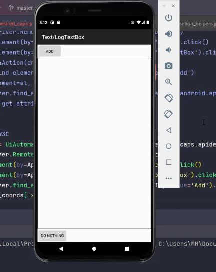 Gestures In Appium Part 2 Tap Double Tap Multi Finger Tap Mohammads Blog A Test