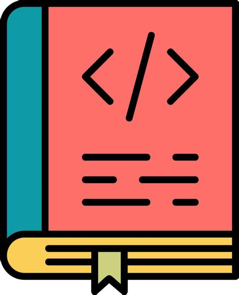 Coding Book Vector Icon 31441986 Vector Art At Vecteezy