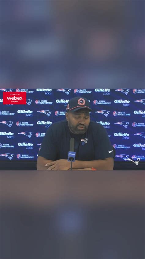Live Jerod Mayo Press Conference 13 Live Jerod Mayo Press