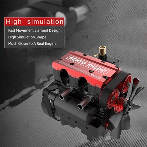 Otto And Toyan Fs L200ac Sohc 4 Stroke Nitro Engine Model Kit Enginediy