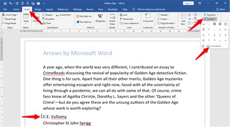 How To Insert An Arrow In Word OfficeBeginner