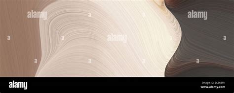 Abstract Dynamic Header Design With Pastel Gray Light Gray And Old