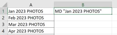 How To Create Multiple Folders At Once In Excel Sheetaki
