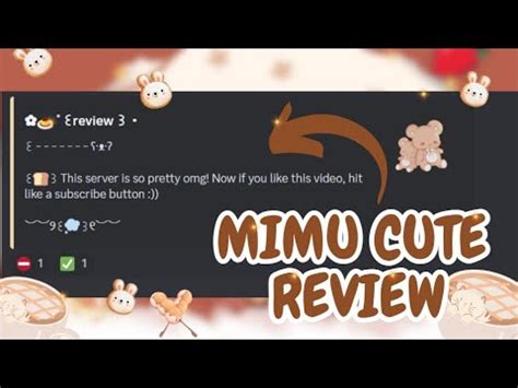 Cute Mimu Review Discord Tutorial YouTube