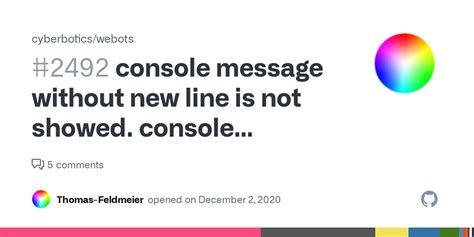 Console Message Without New Line Is Not Showed Console Message Can