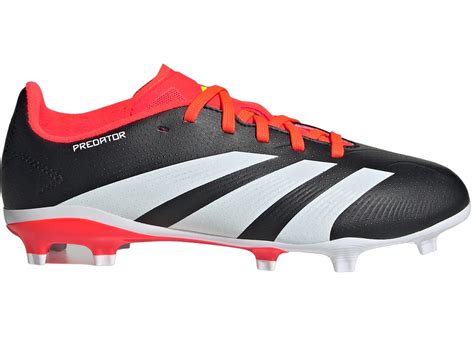 Adidas Predator 24 League Fg Core Black Cloud White Solar Red Gs