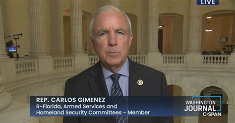 Rep Gimenez On Israel Hamas Conflict And Republican Leadership Issues