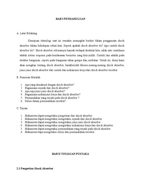 Shock Absorber | PDF