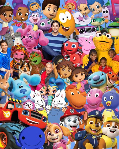Nick Jr Friends Old And New By Jack1set2 On Deviantart