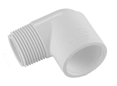 Lesso America 412 020 Plumbing Pvc Pipe Fitting90° Street Ell Sch40 2