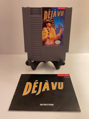 Deja Vu Nes 1988 W Manual And Sleeve Cleaned Tested Working Ebay