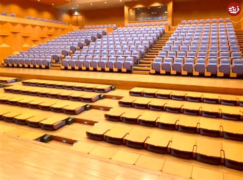 ویدیو تکنولوژی دیدنی در چین؛ تبدیل سالن اجتماعات به سالن ورزش با