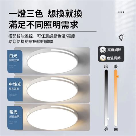 Xingmu 興沐 臥室圓形50cm吸頂燈 Led簡約現代臥室燈飾（餐廳客廳燈 智慧陽台走廊燈 臥室燈） Pchome 24h購物